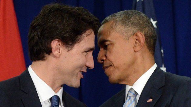 Justin Trudeau And Obama Graphic Warning Ar15